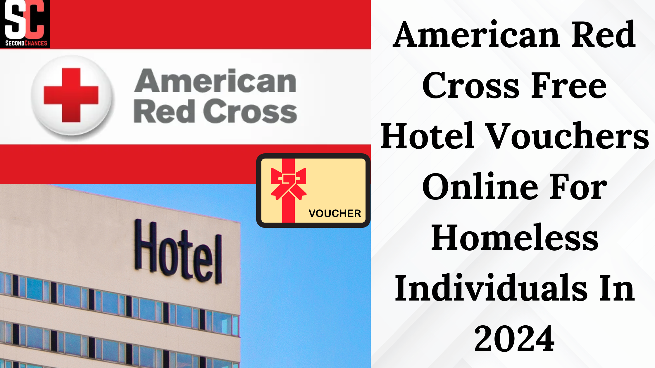 American Red Cross Free Hotel Vouchers Online For Homeless Individuals ...